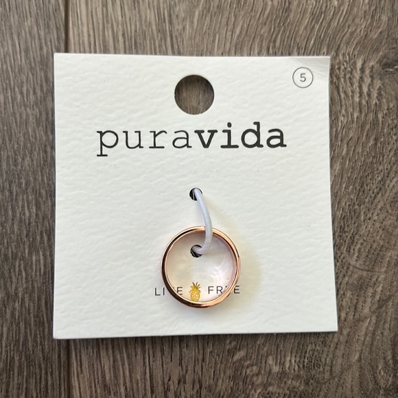 Pura Vida | Jewelry | Size 5 Rose Gold Pura Vida Ring | Poshmark